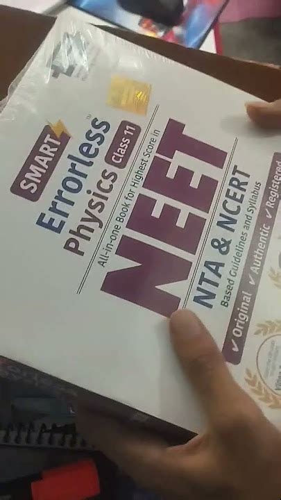 Smart Errorless Physics Neet Class 12 2024 Ncert Based 56 Off