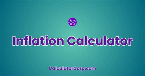 Inflation Calculator Compare Historical And Present Value Of Money