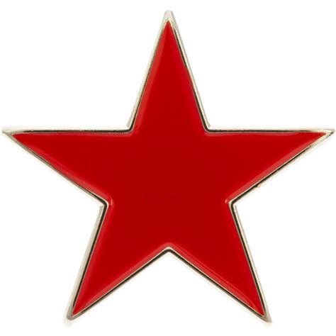Red Pink Green White Or Blue Star Pins Pack Of 10 Lapel Pins Red Stars Hard Enamel Pin
