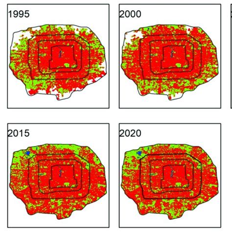 Spatial Pattern Of Green Space In Beijing From 1990 To 2020 Ugs Urban