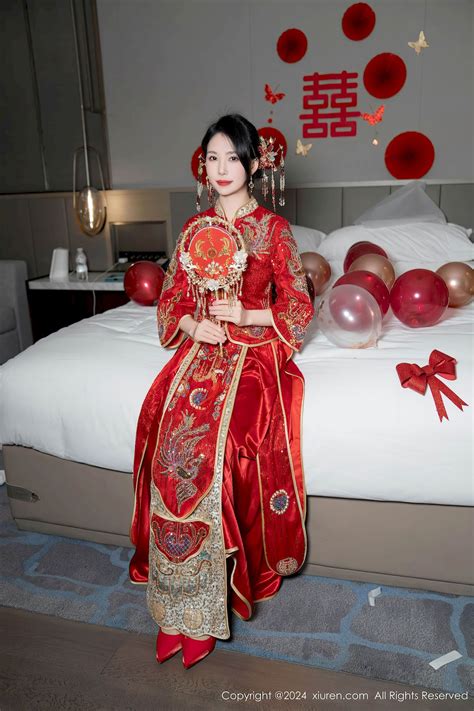 寫真 抖娘利世红色婚服新婚之夜主题诱惑迷人性感写真 35p 新時代的我們 草榴社區