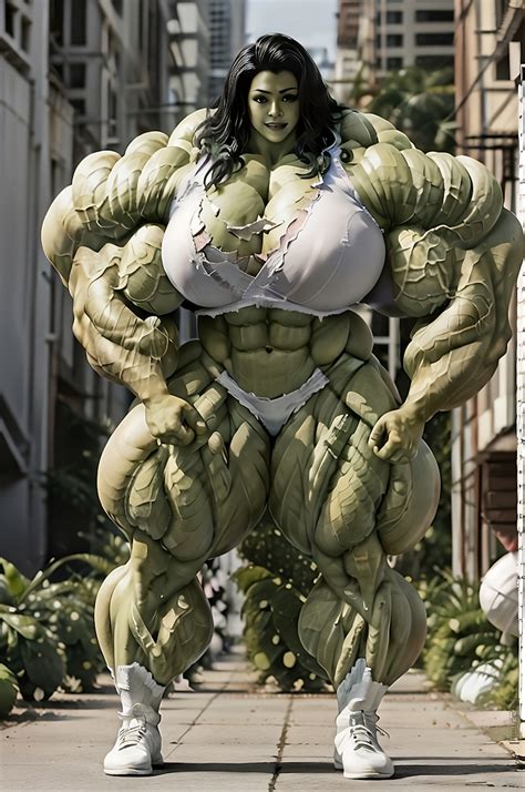 Massive She Hulk By Limbohustleai On Deviantart