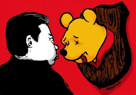 Drawing The News Xi Jinping Vs Winnie The Pooh