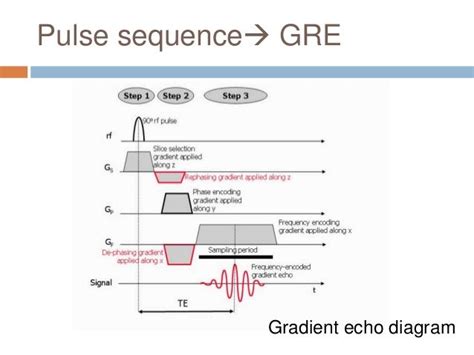 mri pulse sequence diagrams