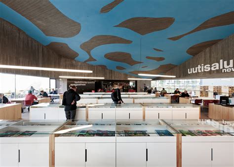 Subterranean Tunnel Links Seinäjoki Library With Aaltos 1965 Building