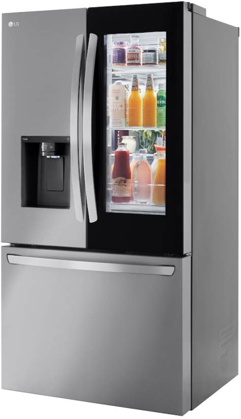 Lg Lrfoc2606s 36 Inch Counter Depth Max™ Smart French Door Refrigerator