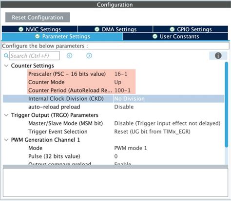 Stm32 Timers Applications Pwm Output Embeddedexpertio
