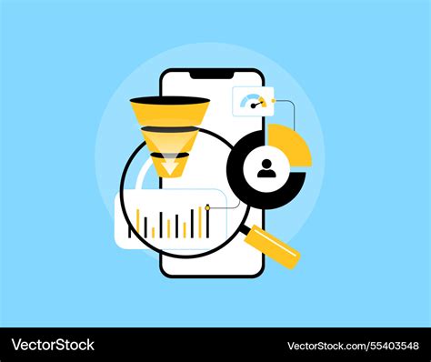 Mobile App User Segmentation Boosts Targeting Vector Image