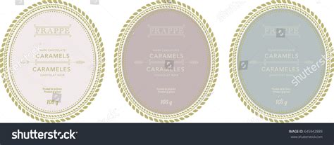 Label Frame Border Illustration Design Stock Vector Royalty Free 645942889 Shutterstock