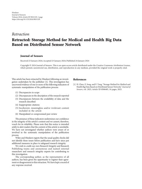 Pdf Retracted Storage Method For Medical And Health Big Data Based