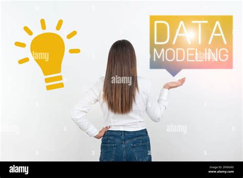Text Caption Presenting Data Modeling Business Concept Process Of