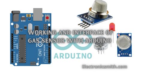 Working And Interface Of Gas Sensor With Arduino Electronic Smith