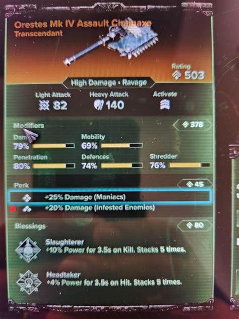 Whats Your Favorite Weapon Rlowsodiumdarktide
