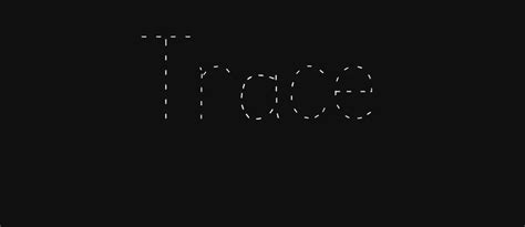 Trace Font Free Download