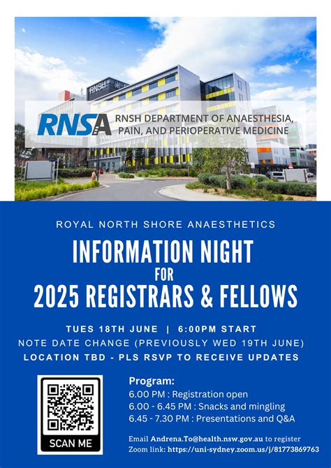 Training Rnsh Anaesthesia