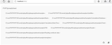PhpSpreadseetのドキュメントの場所とサンプルを動かしてみる PHP eightban s memo