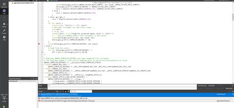 Qgcs Compilation Error Variable Qmakecxxcompilermacros Is Not