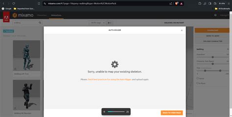 Rigging Own Character Animation Not Working Mixamo Blender Stack