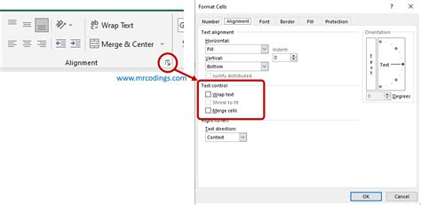 Ms Excel 011 Shrink To Fit Adjust Text Size As Per Cell Width In Ms Excel Best Hindi
