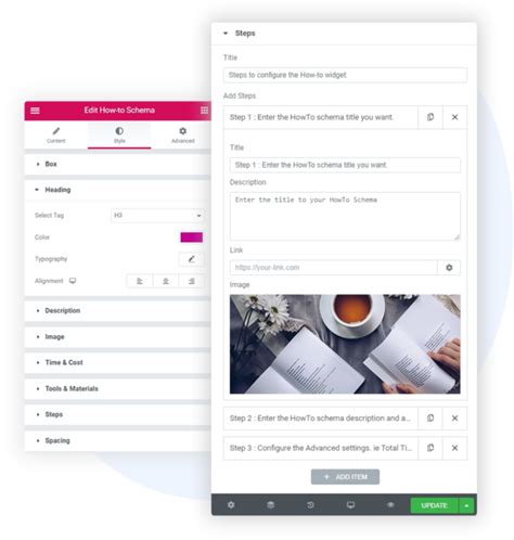 Display How To Content With Inbuilt Schema Markup