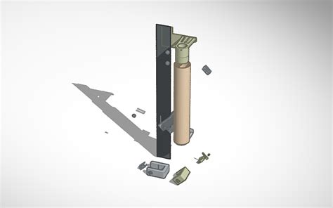 3d Design Paper Towel Holder Tinkercad
