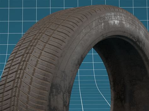 자동차 타이어 먼지 06 3d 모델 9 3ds C4d Obj Fbx Dxf Unknown Free3d