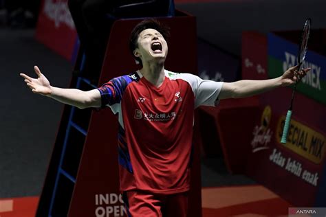 Shi Yu Qi Juara Tunggal Putra Indonesia Open Antara News