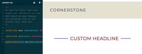 Heading With Horizontal Lines On Either Side Support Themeco Forum