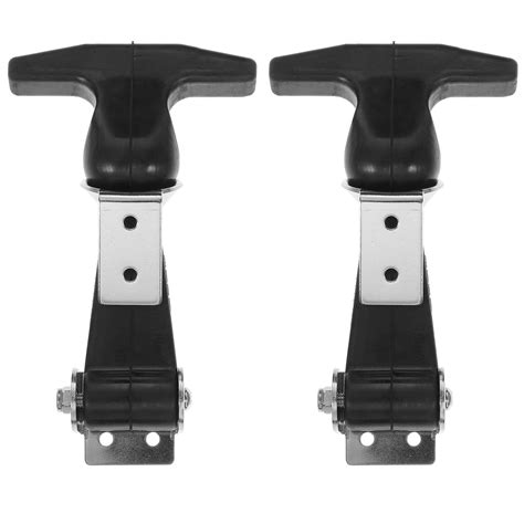 Latch Rubber T Handle Draw Latches Hood Box Tool Door Catch Flexible Hasp Stainless Catches