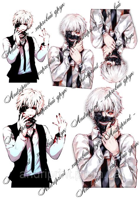 Съедобная Картинка Аниме Сахарная и Вафельная Картинка А4 — в