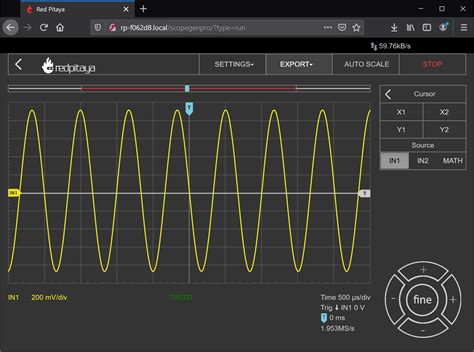 4 1 Using The Red Pitaya For Measuring Properties Of Periodic Waveforms — Red Pitaya 2 00 35