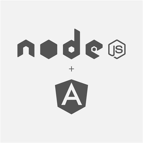 Logo Nodejs Angular UP Academy