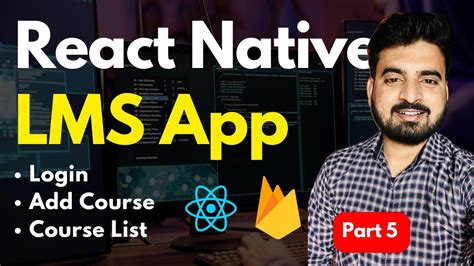 Login Add Course And Course Listing With Firebase React Native Lms App Engineer Codewala