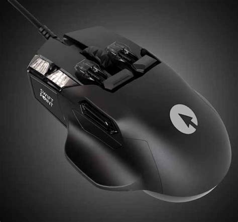 Swiftpoint Z2 游戏鼠标，集成陀螺仪、加速按压传感器、26000 Dpi，还带oled屏显 发烧友