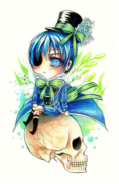 Chibi Ciel Phantomhive By Ou On Deviantart Chibi Ciel Phantomhive Chibi