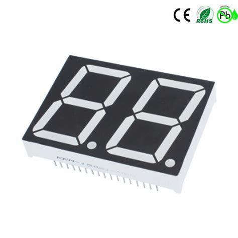 OEM Super Red 1 8 Inch 7 Segment Led Display 2 Digit Customized Factory Supplier Manufacturer