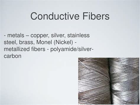 PPT Conductive Textiles PowerPoint Presentation Free Download ID