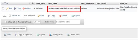 how to reset wordpress password on localhost using phpmyadmin tonjoo
