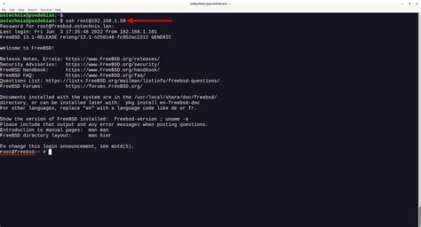 How To Enable Ssh On Freebsd Ostechnix