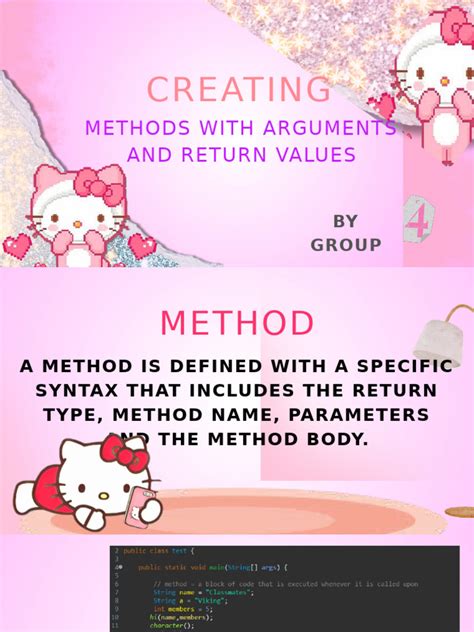 Java Methods Arguments And Returns Pdf