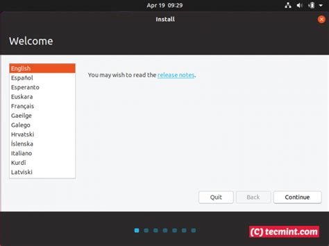 Installation Of Ubuntu 1904 Disco Dingo Desktop On Uefi Firmware Systems