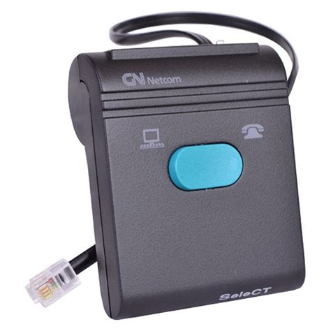 gn netcom 27313101 3 5mm connector computer telephony select switch