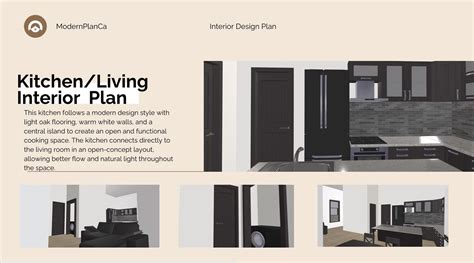 Modern 2 Bedroom House Floor Plan Small Open Concept Home Printable