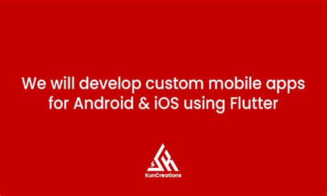 Develop A Pro Mobile App For Android And Ios Using Flutter By