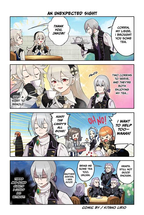 Corrin Teatime In The Latest Feh Comic R Corrinconclave
