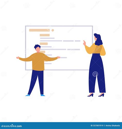 Boy Showing Different Ways Of Coding Stock Illustration Illustration Of Programming Coding