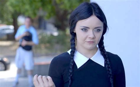 Adult Wednesday Addams S2 E4 The Haircut