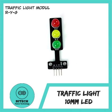 jual simulasi lampu merah lalu lintas traffic light module modul