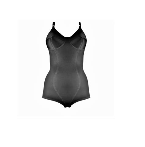 Premier Lingerie Silhouette Collection Black Satin Madame X Panty