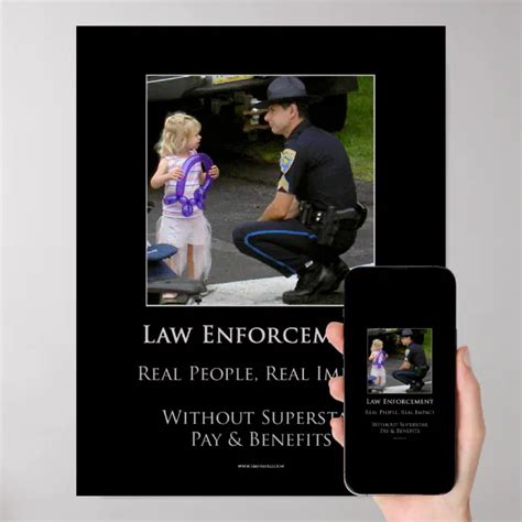 Law Enforcement Poster Zazzle